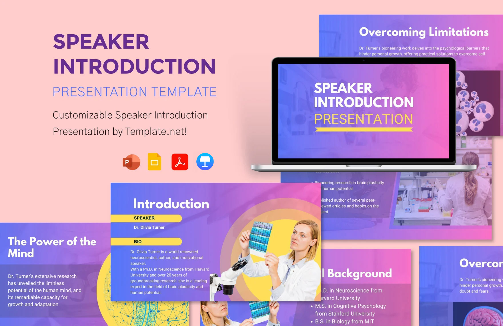 Editable Speaker Templates In PowerPoint To Download