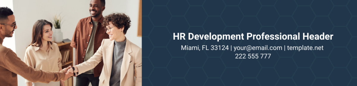 Free HR Development Professional Header - Edit Online & Download ...