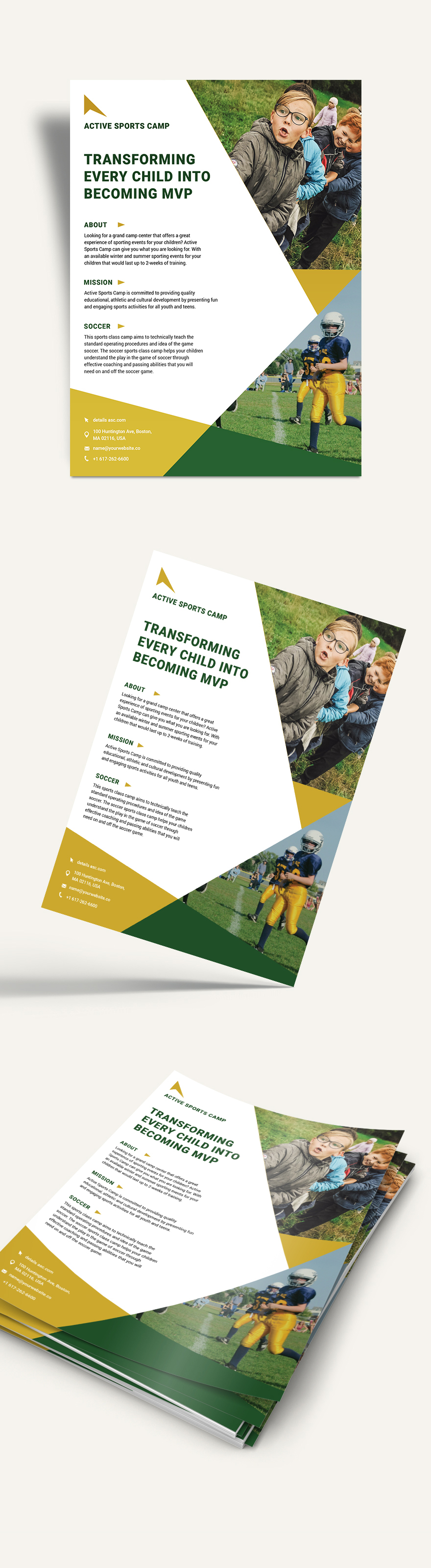 Free Fitness Boot Camp Flyer Template - Illustrator, Word, Apple Pages ...