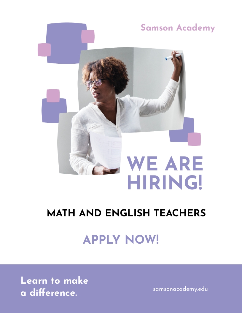 Teacher Flyer Template Free PDF Word DOC PSD InDesign Apple 