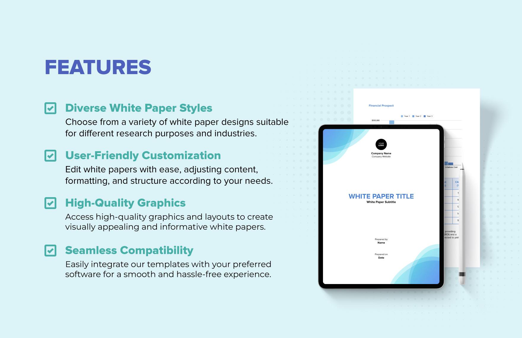 Free Editable White Paper Template - Download in Word | Template.net Free Editable White Paper Template - Download in Word | Template.net