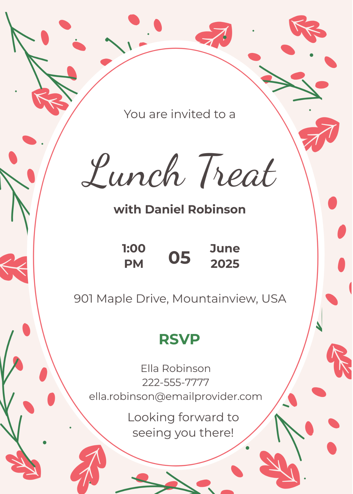 Free Lunch Templates To Edit Online