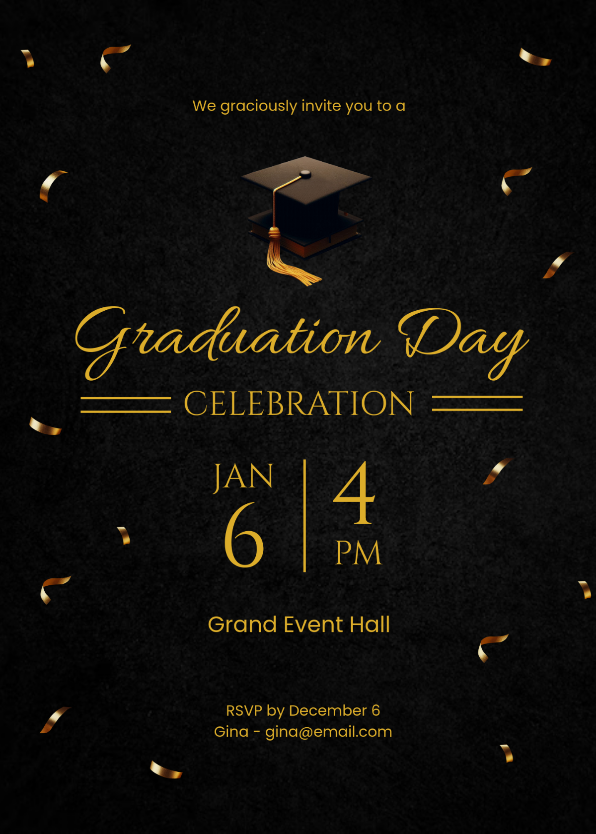 Free Graduation Invitation Templates Editable And Printable Free Graduation Invitation Templates Editable And Printable