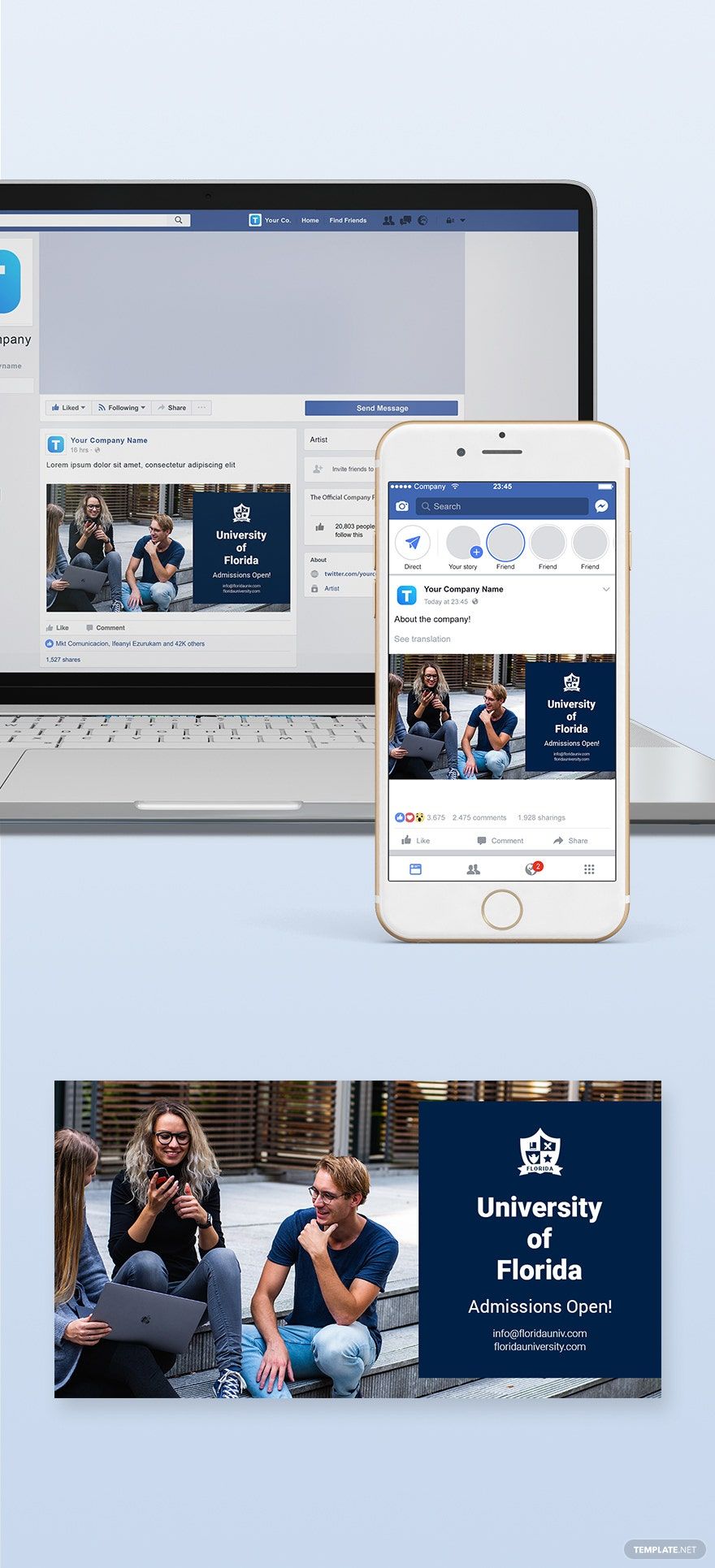 Education Facebook Ad Banner Template - PSD | Template.net