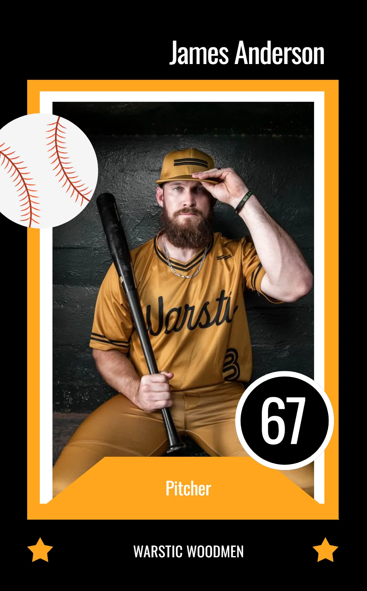 Free Sports Card Template To Edit Online Free Sports Card Template To Edit Online