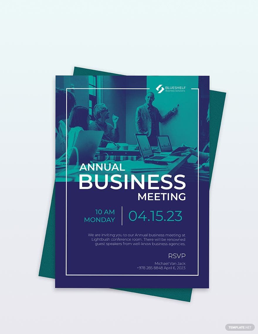 Business Event Email Invitation Template Word Illustrator PSD Apple Pages Publisher 