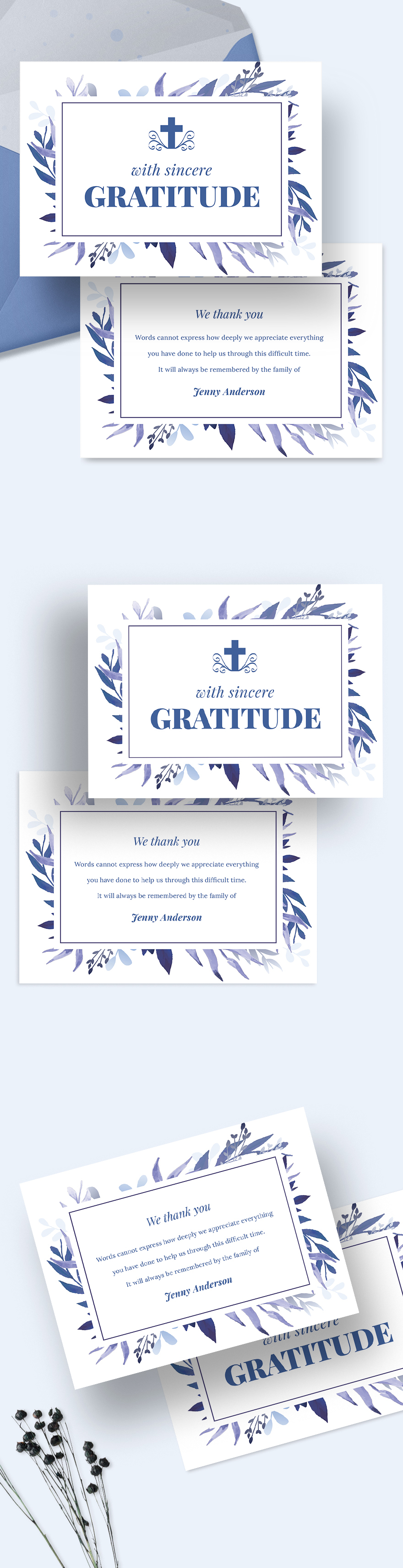 Free Creative Thank You For Support Card Template - Google Docs ...