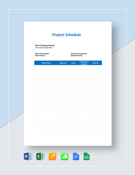 34+ Payment Schedule Templates - Word, Excel, PDF