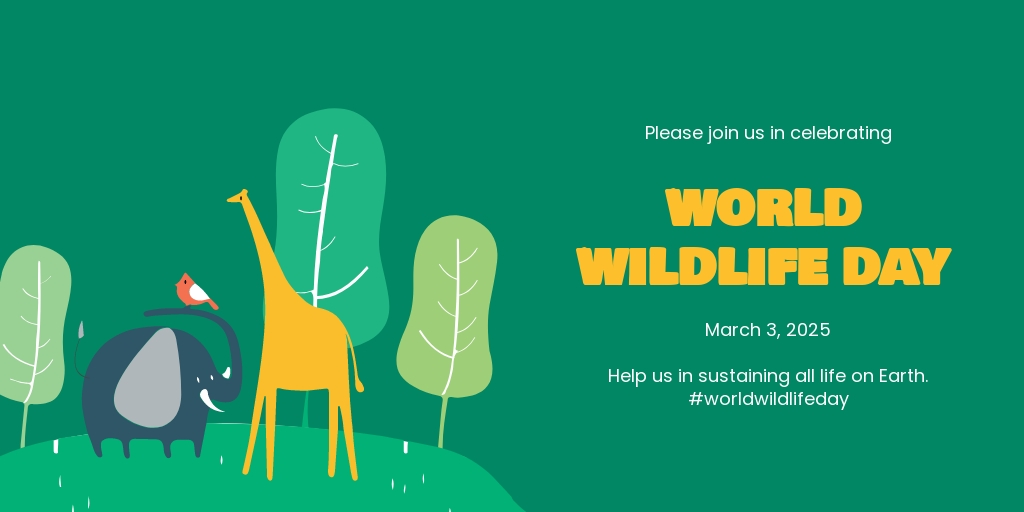 World Wild Life Day Tumblr Post Template - PSD | Template.net
