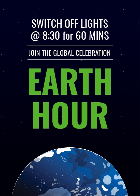 Free Earth Hour Whatsapp Image Template - PSD | Template.net