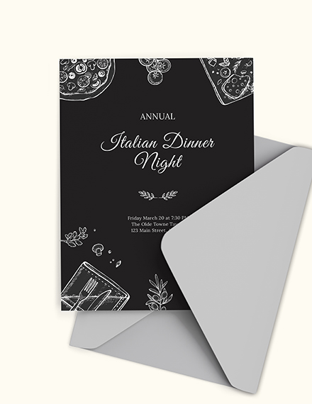 28+ Formal Dinner Invitations - PSD, Word, AI, Publisher, Apple Pages