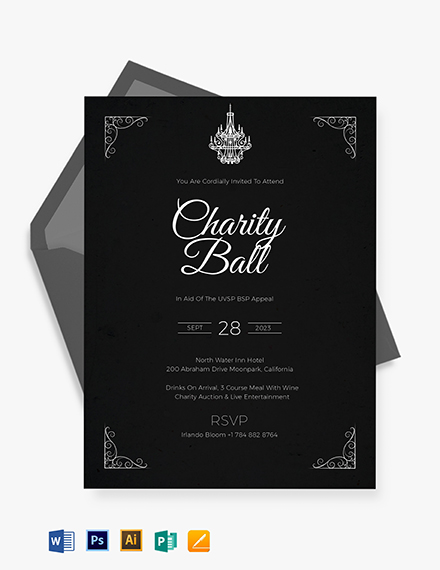 27+ Fundraising Invitation Templates - Word, PSD, AI, EPS