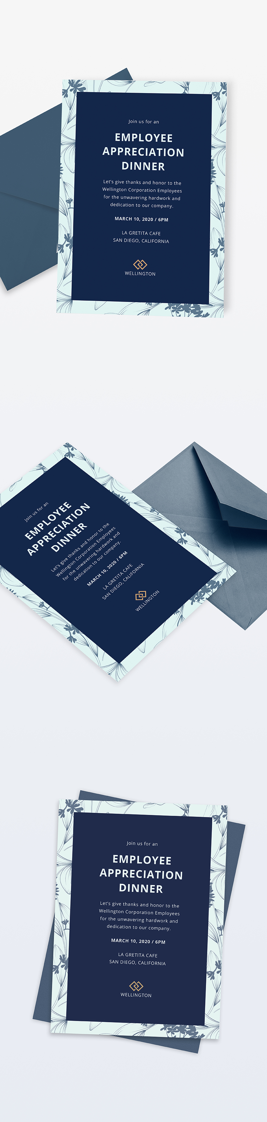Free Modern Appreciation Dinner Invitation Template - Illustrator, Word ...
