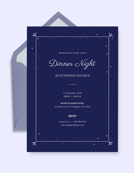 49 Dinner Invitation Templates PSD AI Word