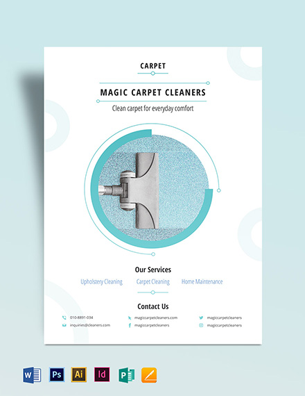 FREE Printable Cleaning Services Flyer Template Download 986 Flyers 