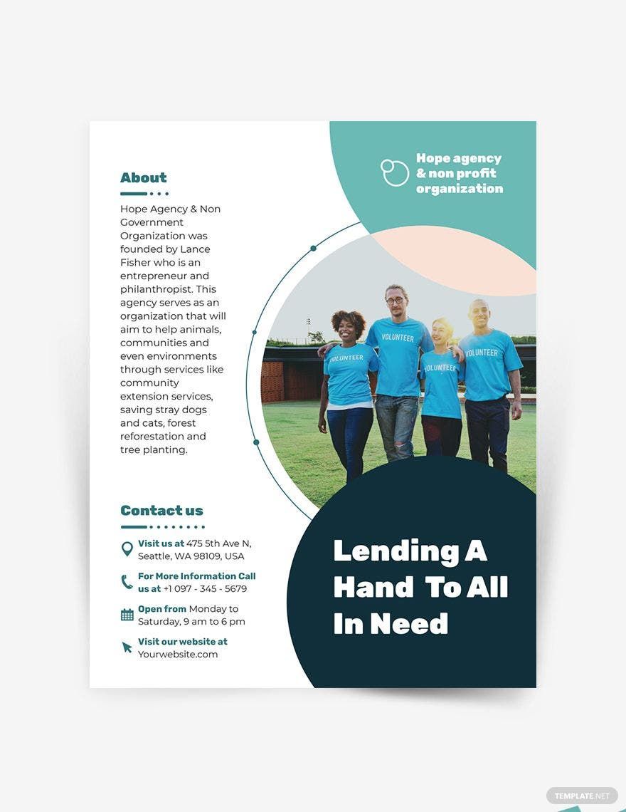 Fundraising Flyer Template Download In Word Google Docs Illustrator 