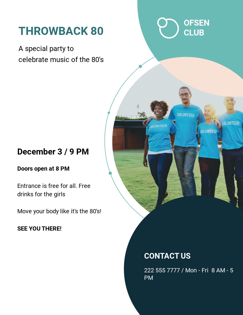 Fundraising Flyer Template Free JPG Illustrator InDesign Word