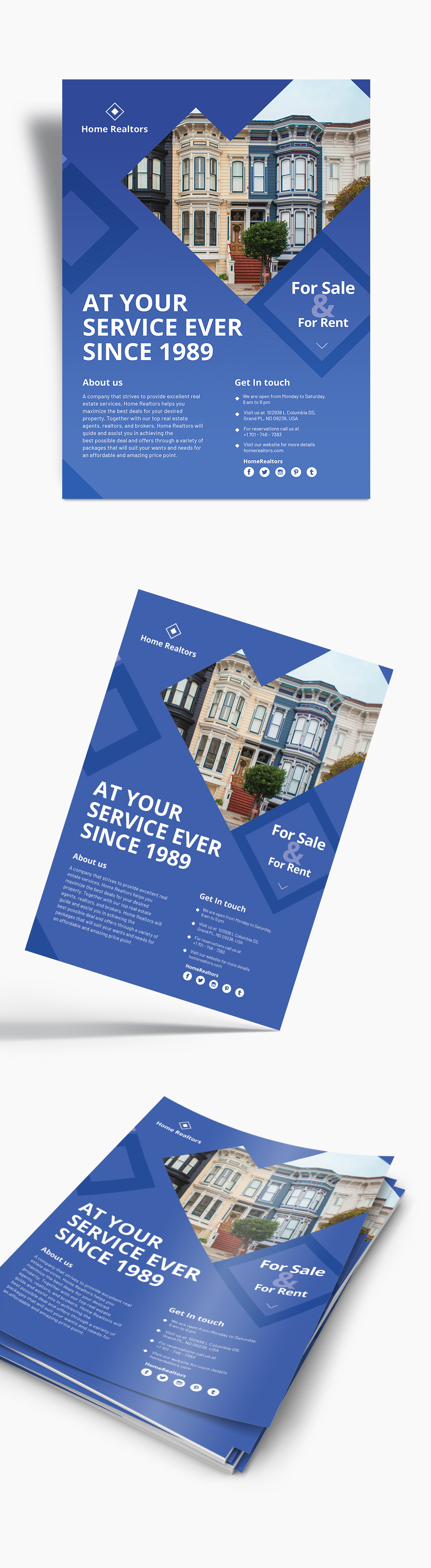 Free Simple Freelance Flyer Template - Illustrator, Word, Apple Pages ...