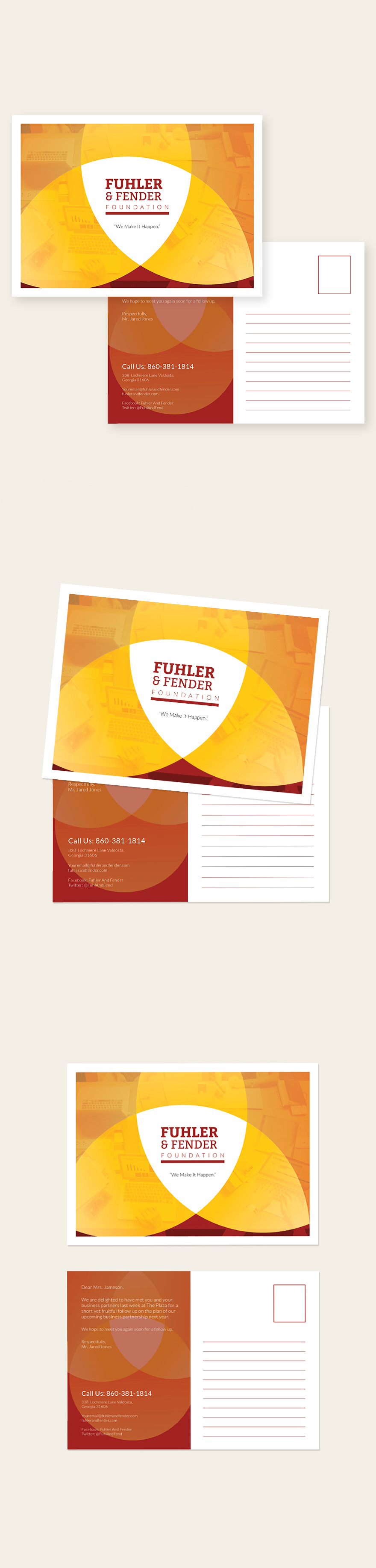 Multi Purpose Business Postcard Template - Illustrator, Word, Apple ...