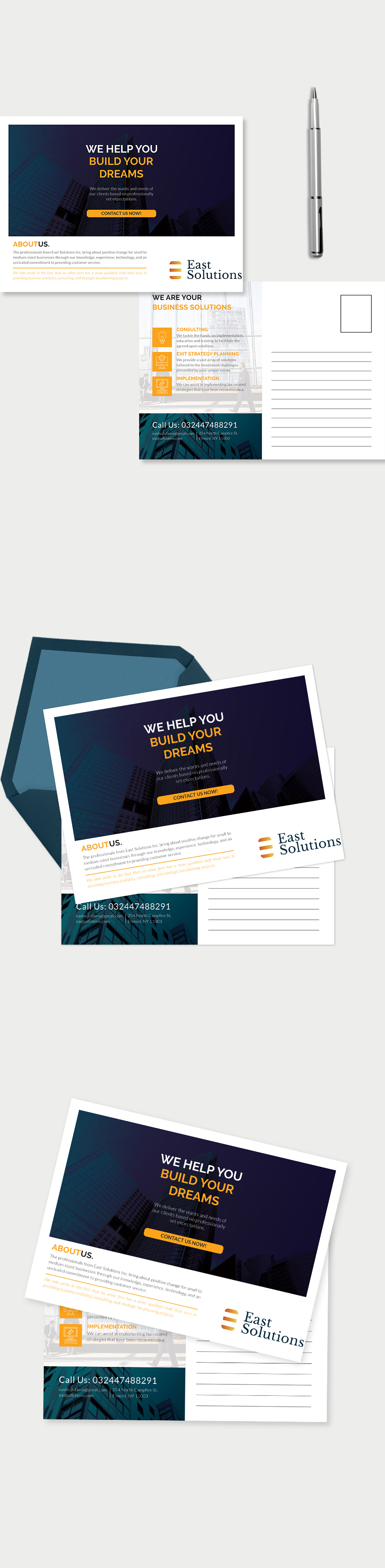 Multi Purpose Business Postcard Template - Illustrator, Word, Apple ...