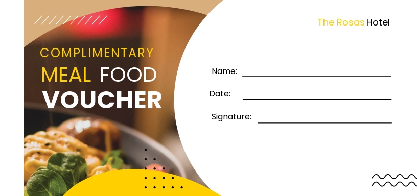 13 FREE Meal Voucher Templates Customize Download Template