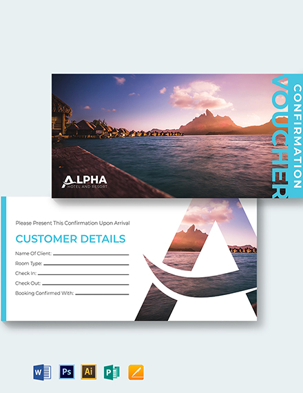 28+ Hotel Voucher Templates - PSD, AI, InDesign, Word