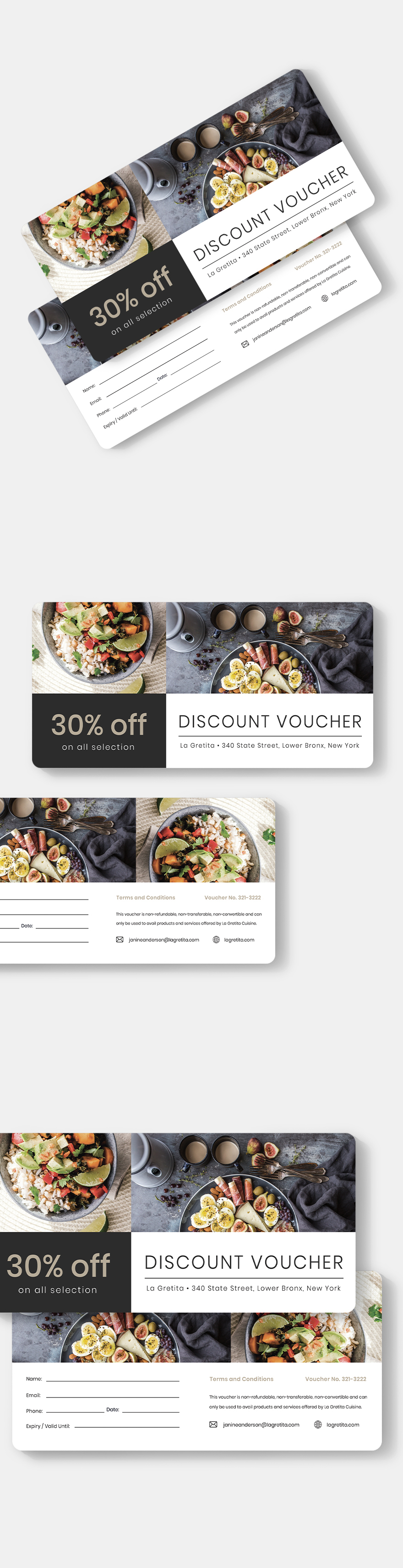 Free Simple Birthday Voucher Template - Illustrator, InDesign, Word ...