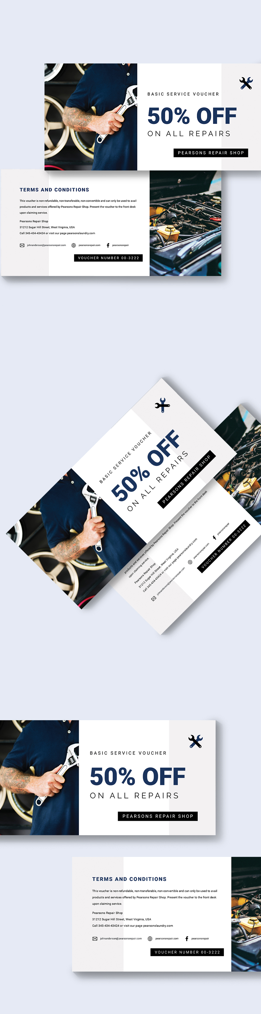 Social Service Voucher Template - Illustrator, Word, Apple Pages, PSD ...