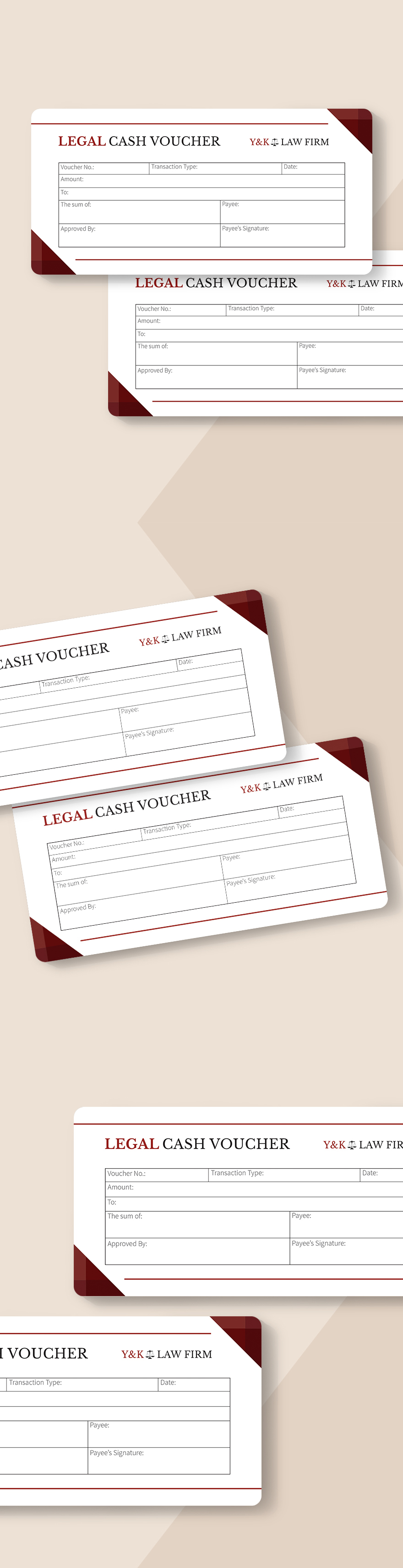 Cash Voucher Template - Illustrator, Word, Apple Pages, PSD, Publisher ...