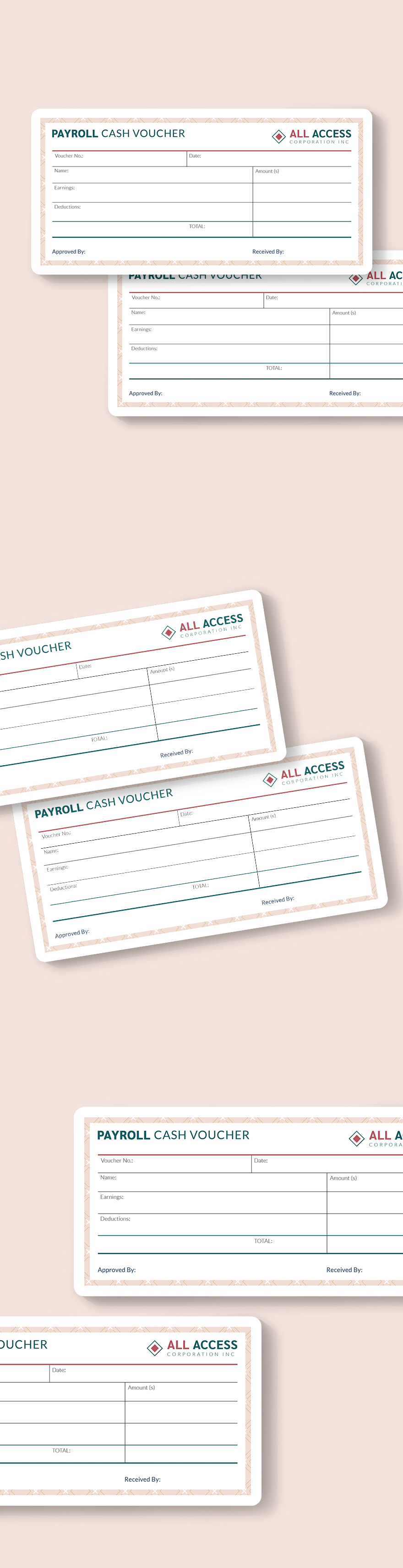 Cash Voucher Template - Illustrator, Word, Apple Pages, PSD, Publisher ...