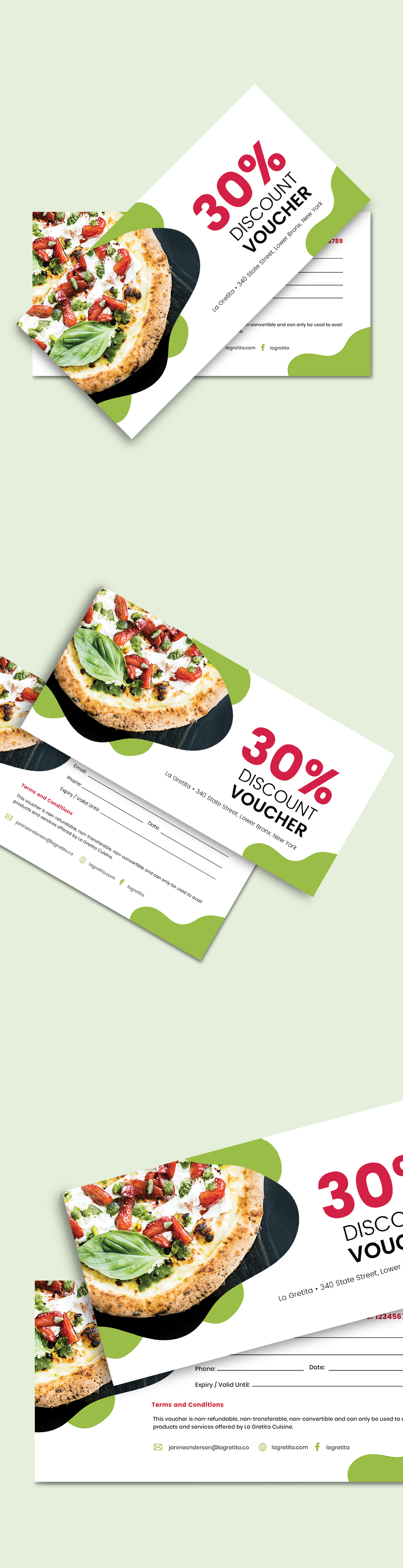 Restaurant Drink Voucher Template - Illustrator, Word, Apple Pages, PSD ...