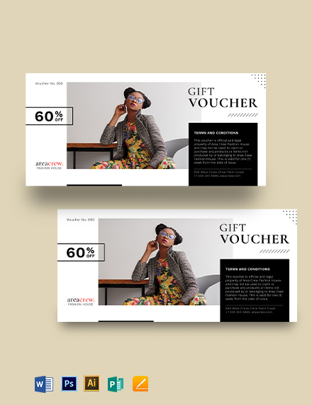 Ecommerce Promotion Voucher Template - Download in Word, Illustrator ...