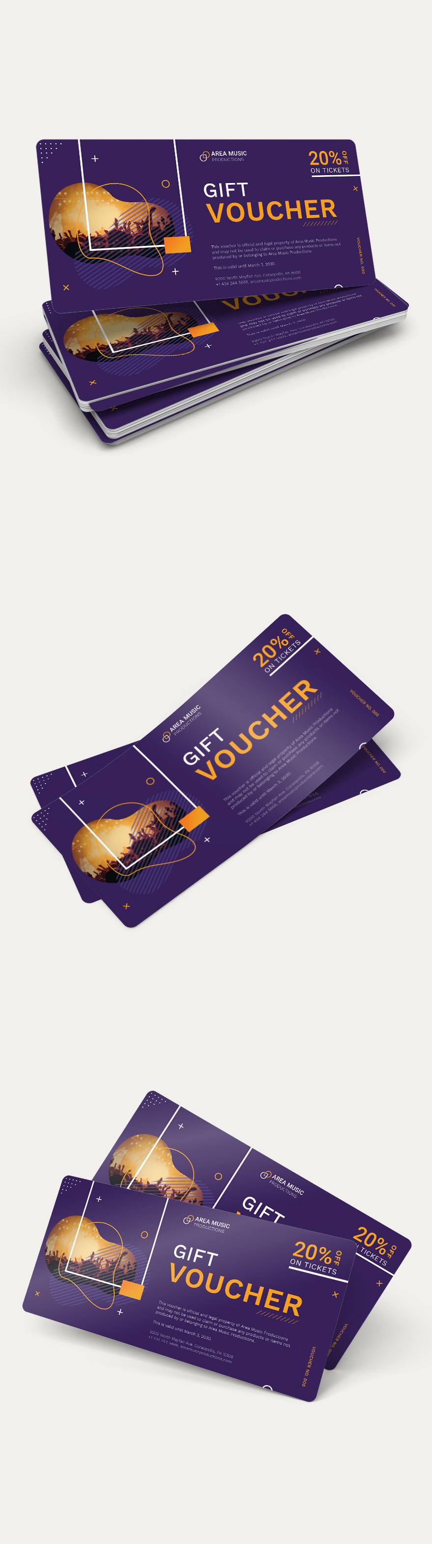 Free Event Management Voucher Template - Illustrator, InDesign, Word ...