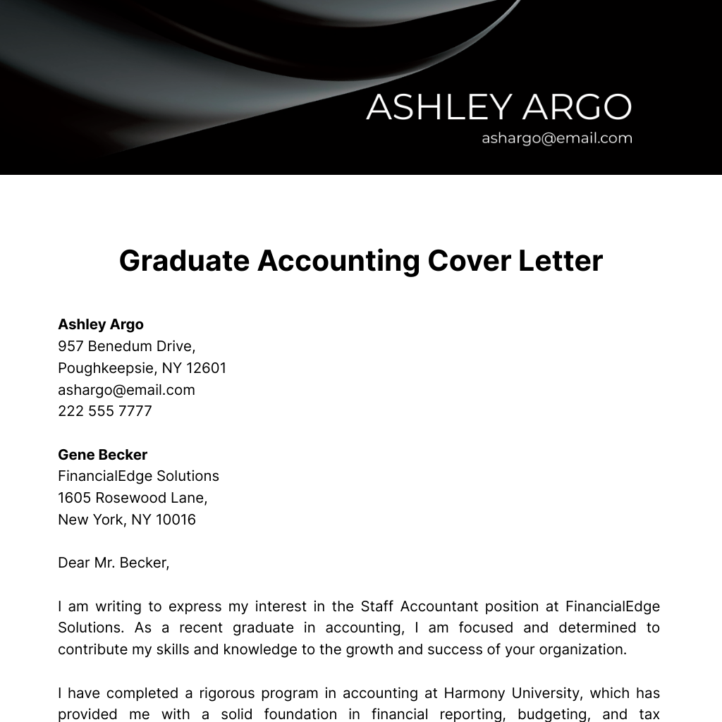 Cover Letter Template Accounting Prntbl concejomunicipaldechinu gov co