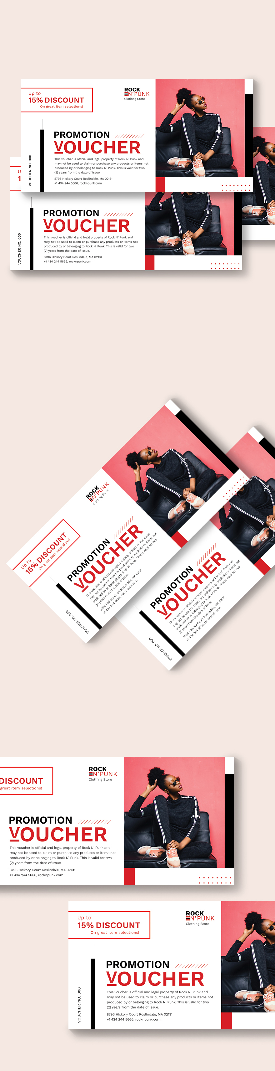 Book Store Voucher Template - Illustrator, Word, Apple Pages, PSD ...