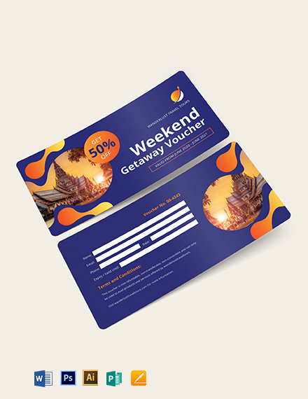 15+ Travel Voucher Templates - PSD, MS Word, Publisher, Illustrator ...