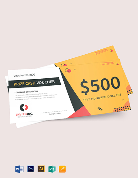 Free 25+ Cash Voucher Templates - Format, PDF, Word, PSD