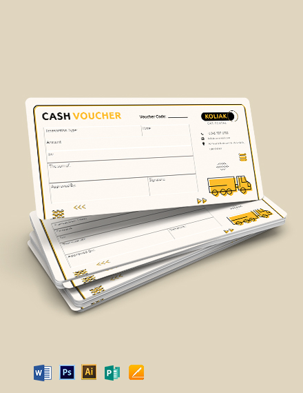 Free 25+ Cash Voucher Templates - Format, PDF, Word, PSD