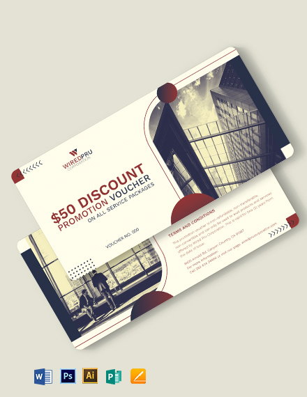 Free Car Service Promotion Voucher Template - Download in Word ...