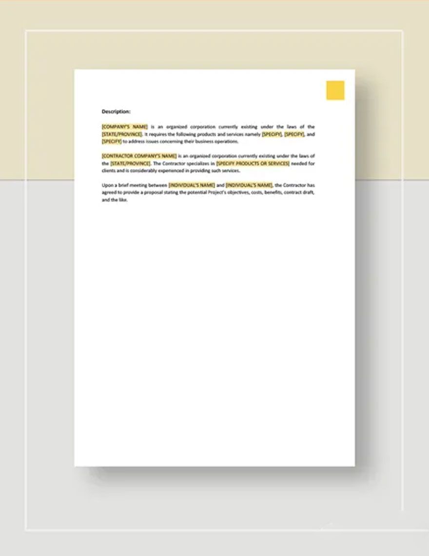 Simple Proposal Template - Download in Word, Google Docs, Apple Pages ...