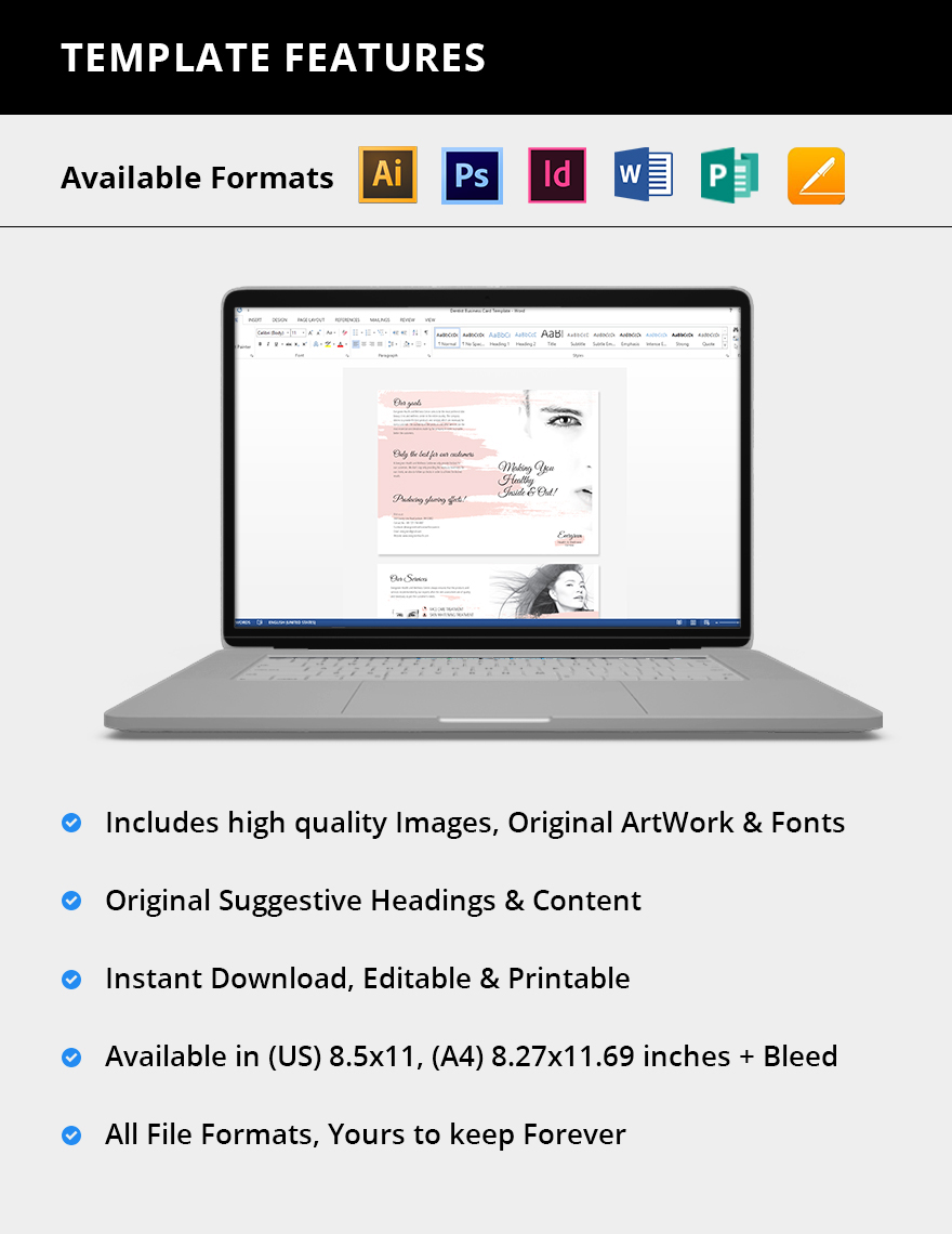 Accordion Fold Bi Fold Brochure Template Download In Word Google 