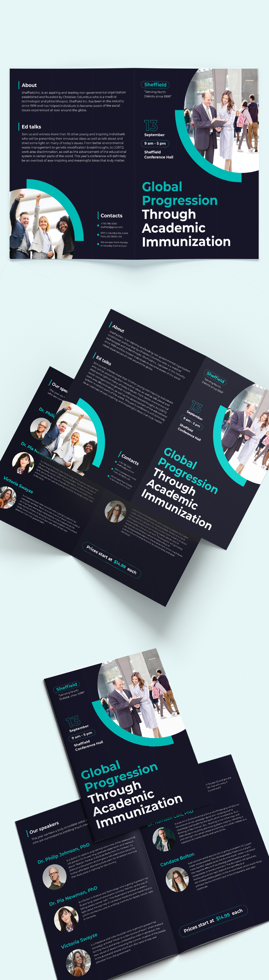 Corporate Brochure Template - Google Docs, Illustrator, Word, Apple ...