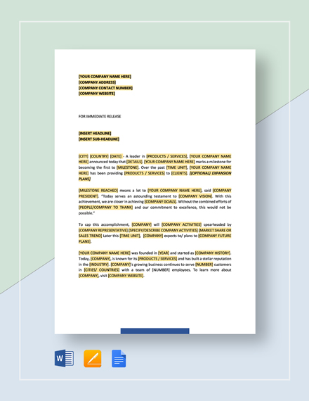 Company Confirmation Letter Template [Free PDF] - Word | Apple Pages ...