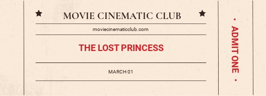 Vintage Movie Ticket Template - Illustrator, Word, Apple Pages, PSD ...