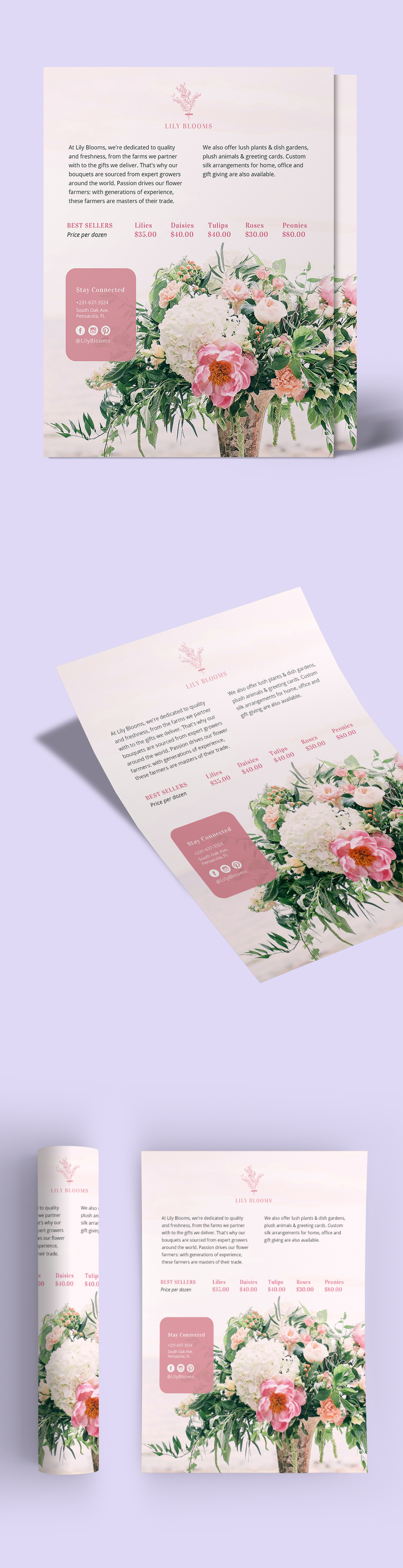 Print Shop Flyer Template - Illustrator, Word, Apple Pages, PSD ...