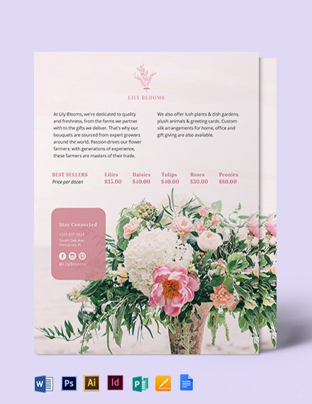 Print Shop Flyer Template - Illustrator, Word, Apple Pages, PSD ...