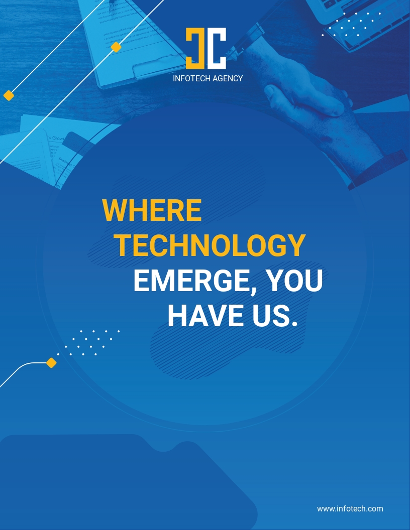 IT Company Flyer Template