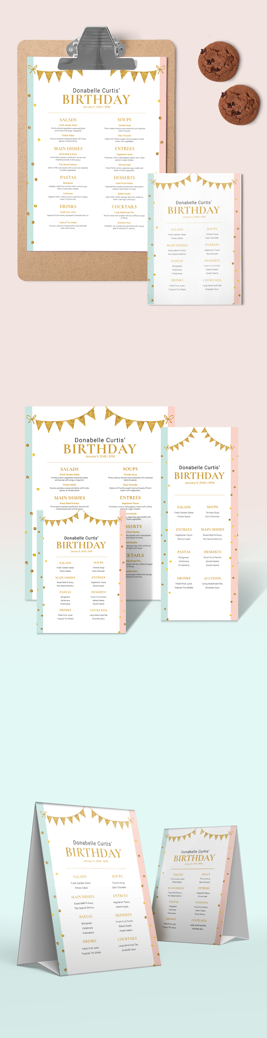 Birthday Photobook Template | Template.net