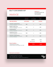 Simple Proforma Invoice Template in Microsoft Word, Excel, PDF ...