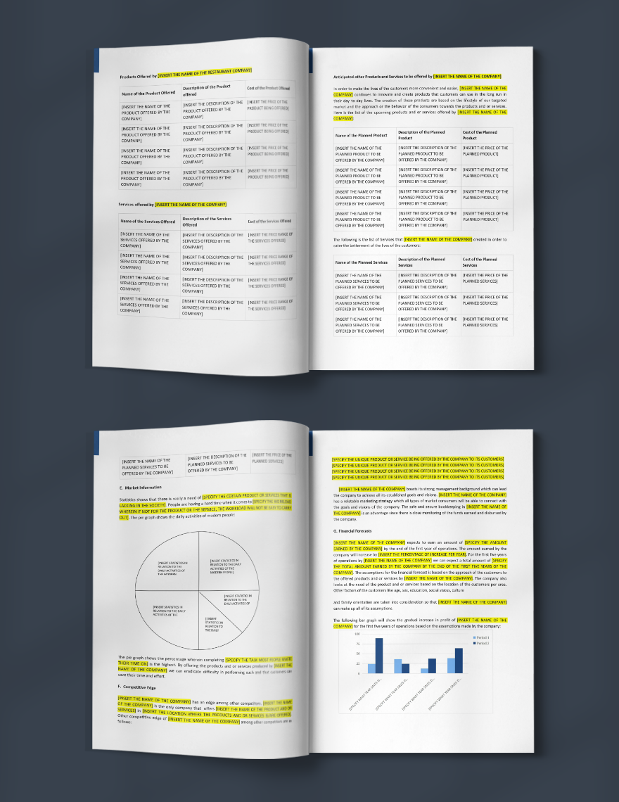 5 Year Business Plan Template - Google Docs, Word, Apple Pages ...